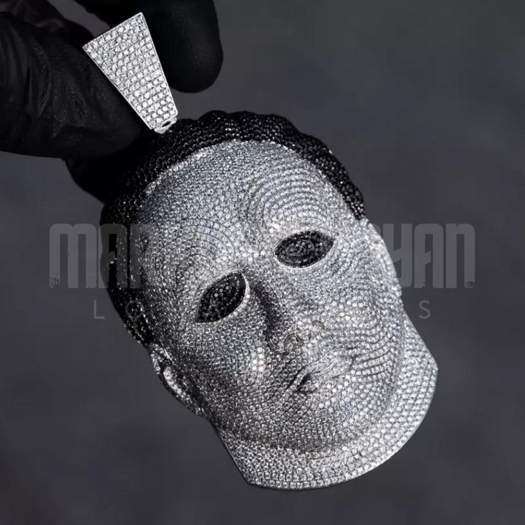 Iced Michael Myers Custom Halloween Mask Pendant – Markus Dayan